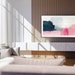 Samsung Frame TV Art Pink Abstract Painting, Frame TV Art Colourful ...