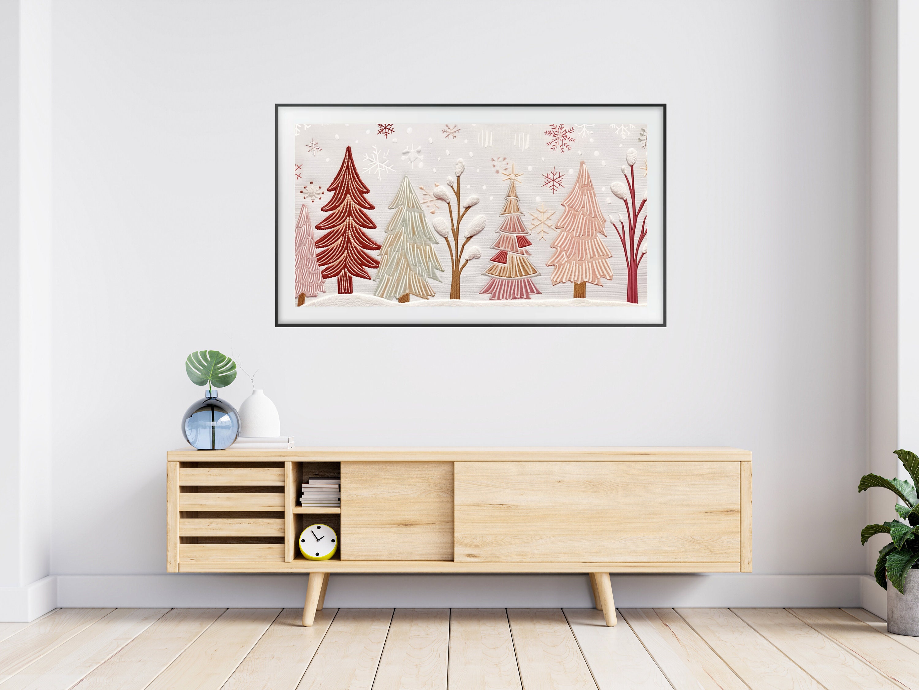 Samsung Frame TV Art Christmas, Christmas, Frame TV Art, Samsung Art TV ...