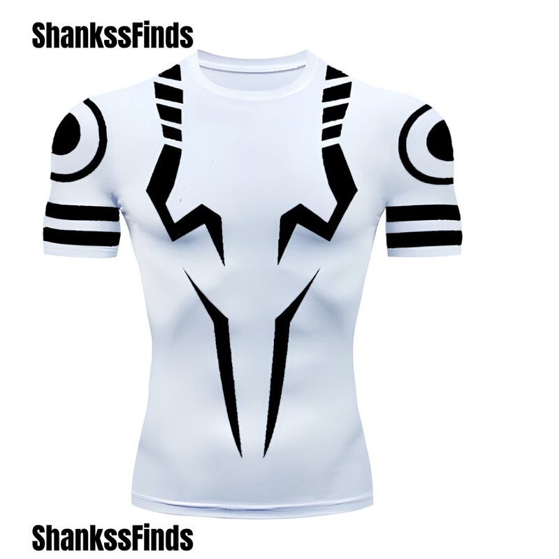 Anime Compression Shirt - Etsy