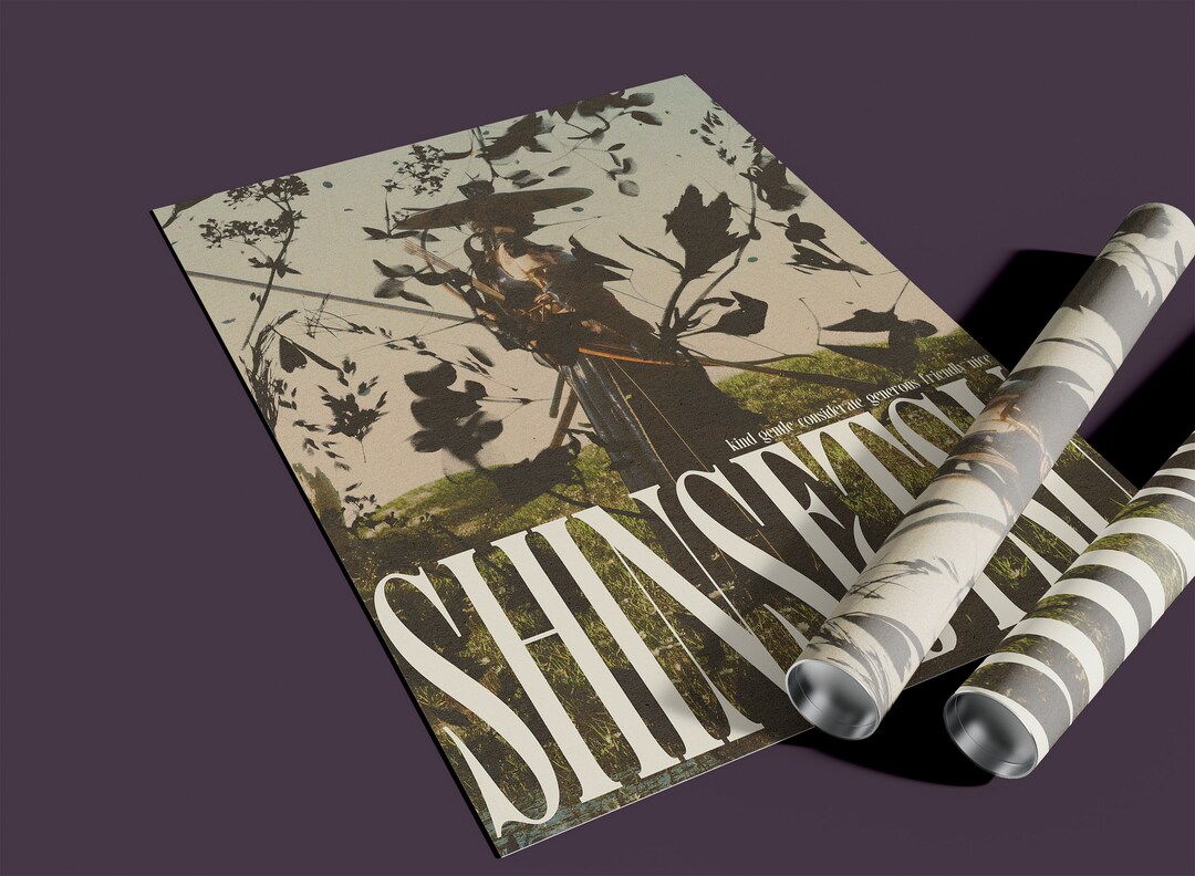 Digital Print Custom Wall Poster | Shinsetsu - Etsy