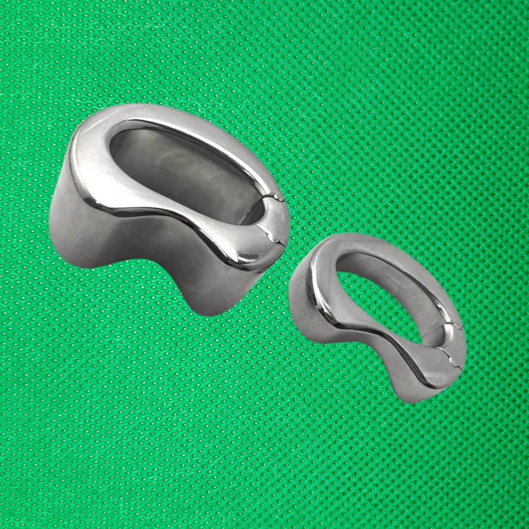 Heavy Penis Ring Special Stainless Steelpenis Ringscrotum Pendant Bondagepenis Losk Etsy