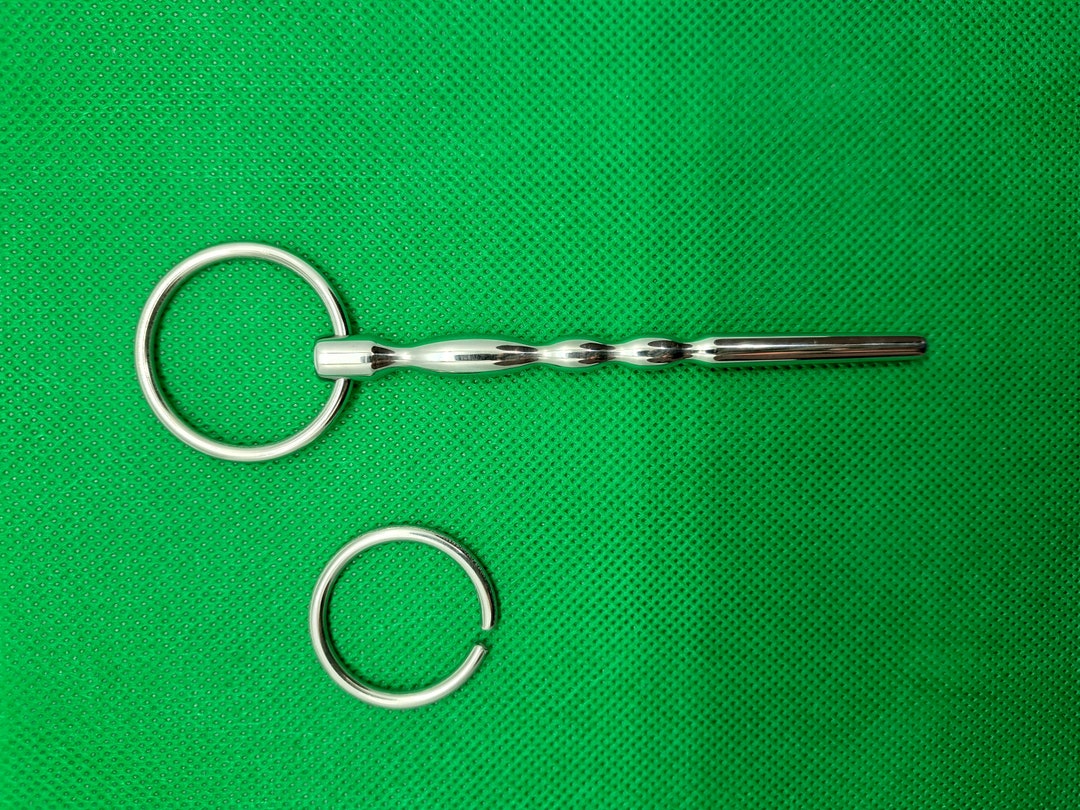 Urethral Sounding Rod Stainless Steel,penis Dilator With Beads/mature - Etsy
