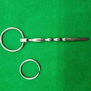 Urethral Sounding Rod Stainless Steel,penis Dilator With Beads/mature ...