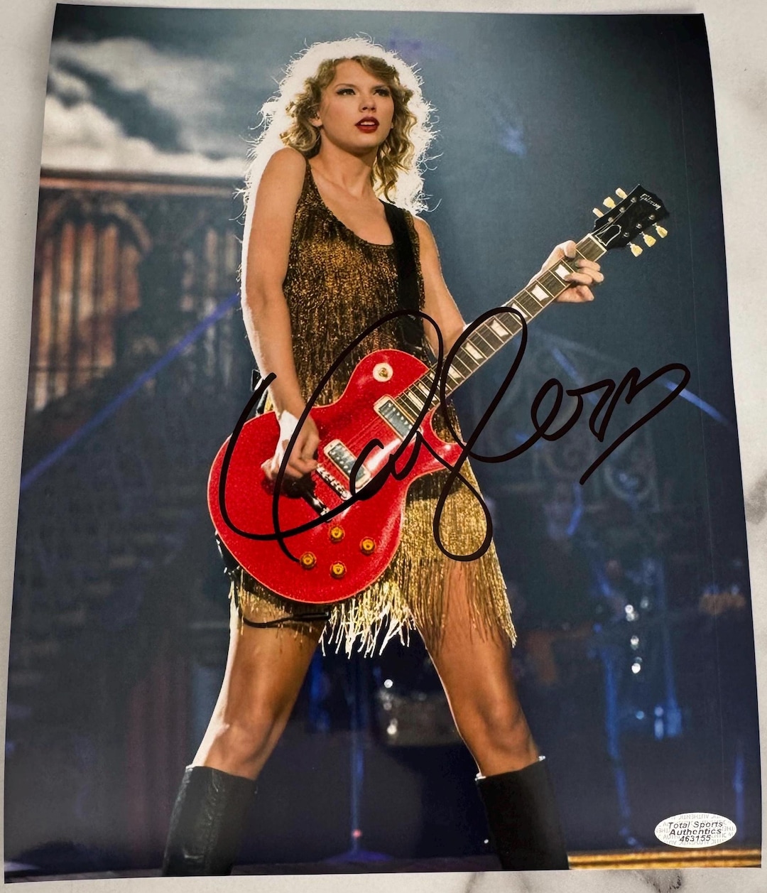 Taylor Swift Country Pop Singer Autographed 8x10 Photo COA - Etsy