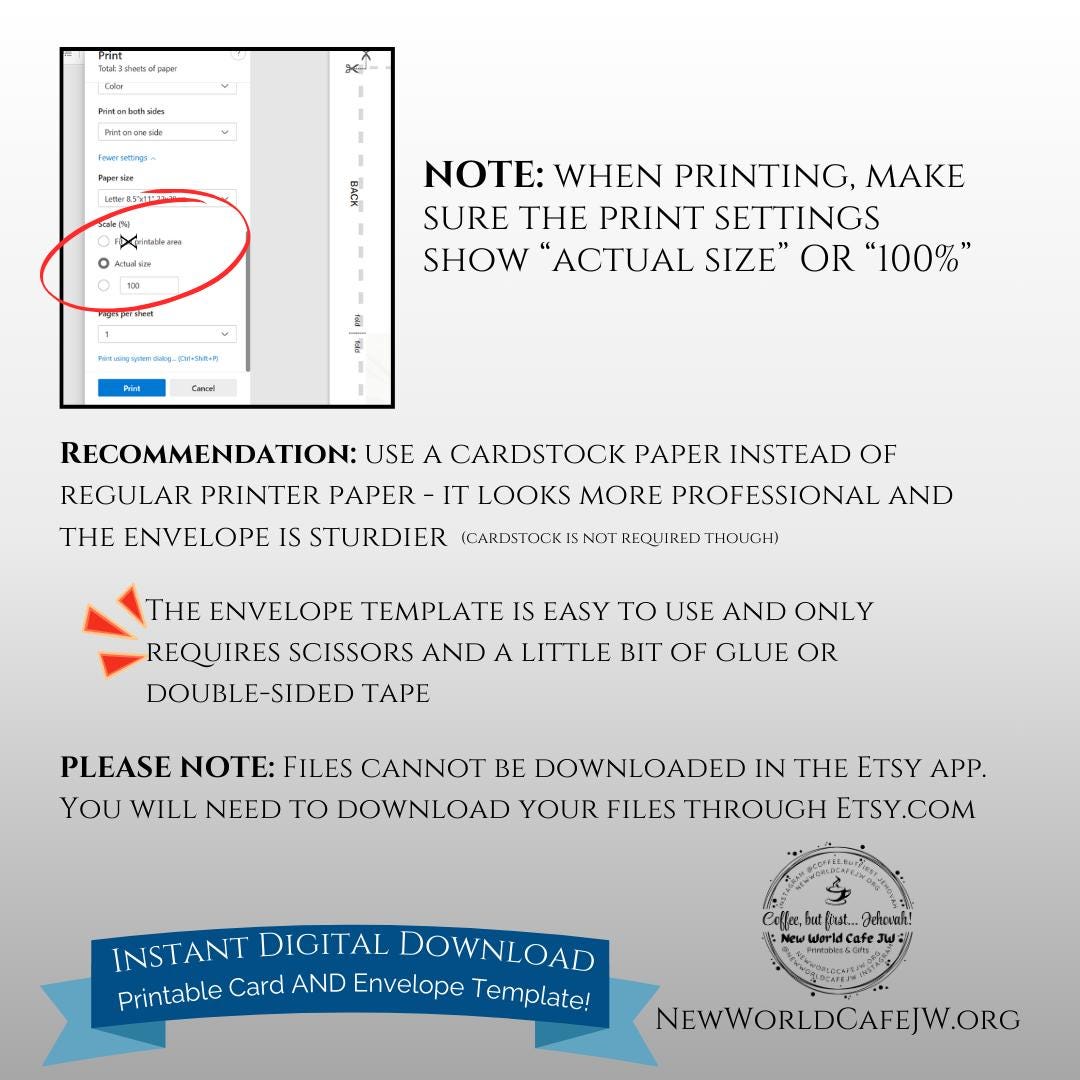 JW Happy Anniversary Country Western Theme - 5x7 Printable Card and ...