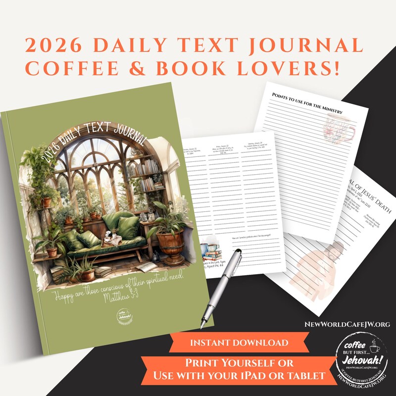 Jw 2026 Daily Text - Etsy
