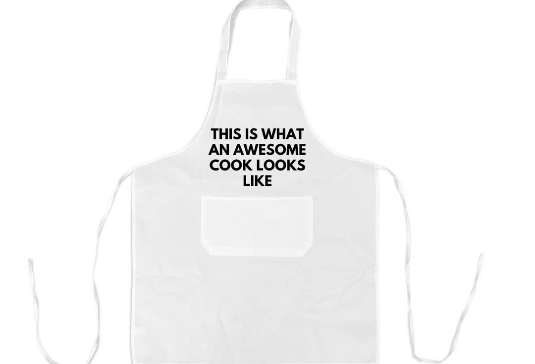This is What an Awesome Cook Looks Like Custom Grilling Apron Grill ...