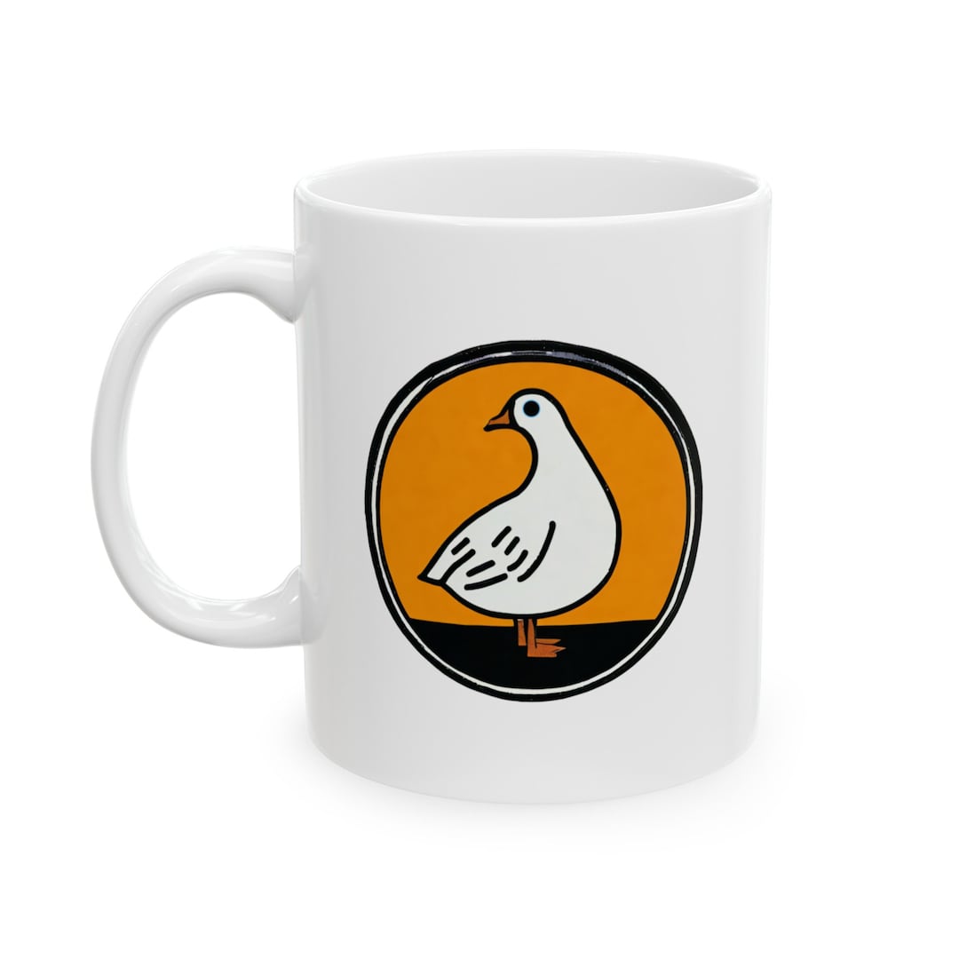Goose Emblem Mug Gift for Goose Lover Mug Gift for Goose Lover Animal ...