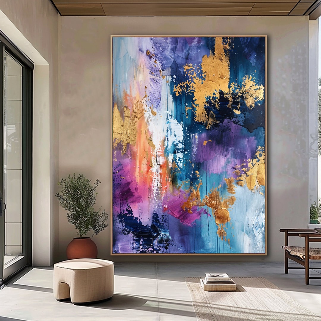 Abstract Painting, Digital Download, Large Abstract Print, Abstract ...
