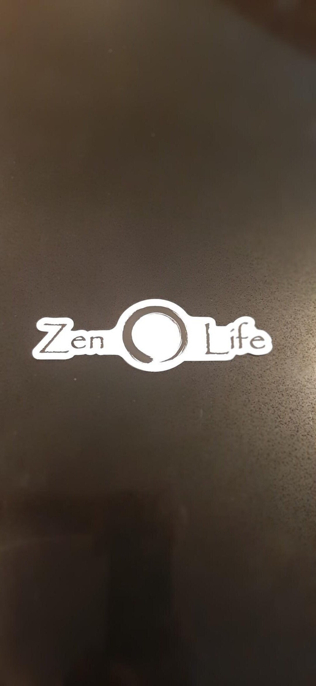 Zen Life Sticker Decal Reminder to Stay Present and in the Moment ...