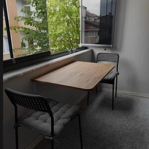 Wooden Murphy Table, Kitchen Wall Folding Table, Kitchen Folding Table ...