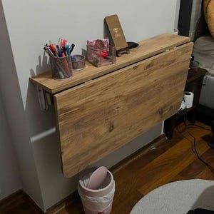 Wooden Murphy Table, Kitchen Wall Folding Table, Kitchen Folding Table ...