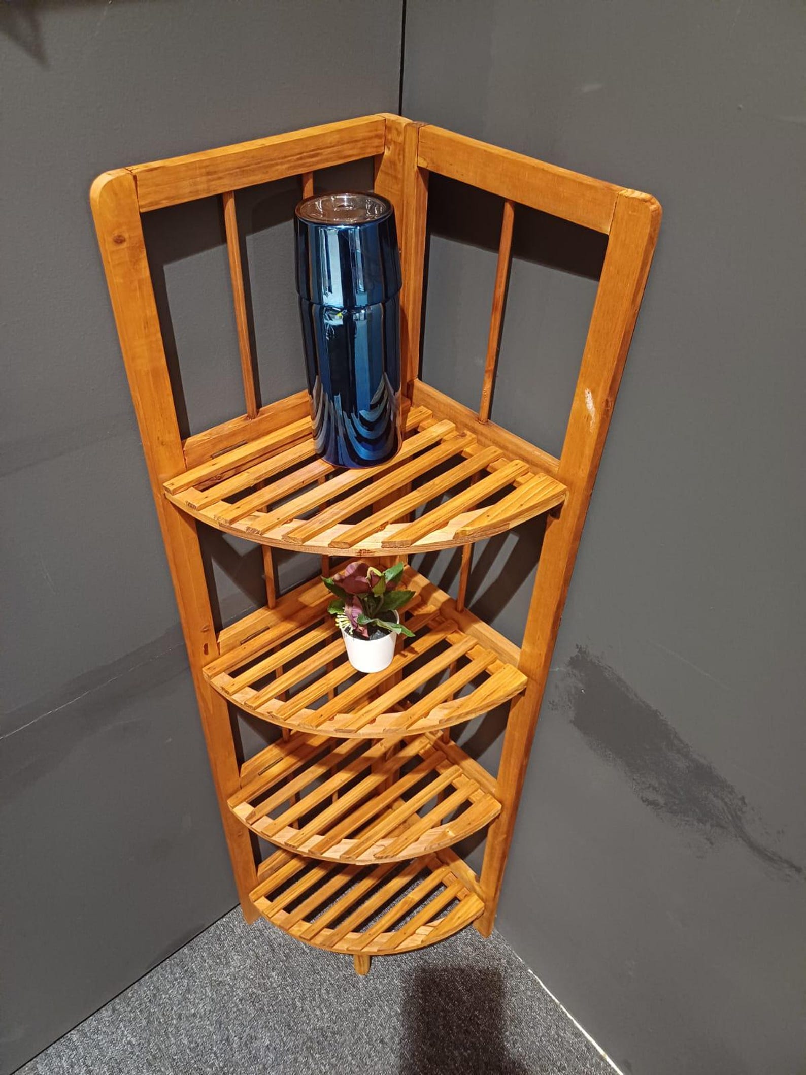 Wooden Corner Shelf, Corner Shelf, Wooden Shelf, Bathroom Shelf - Etsy