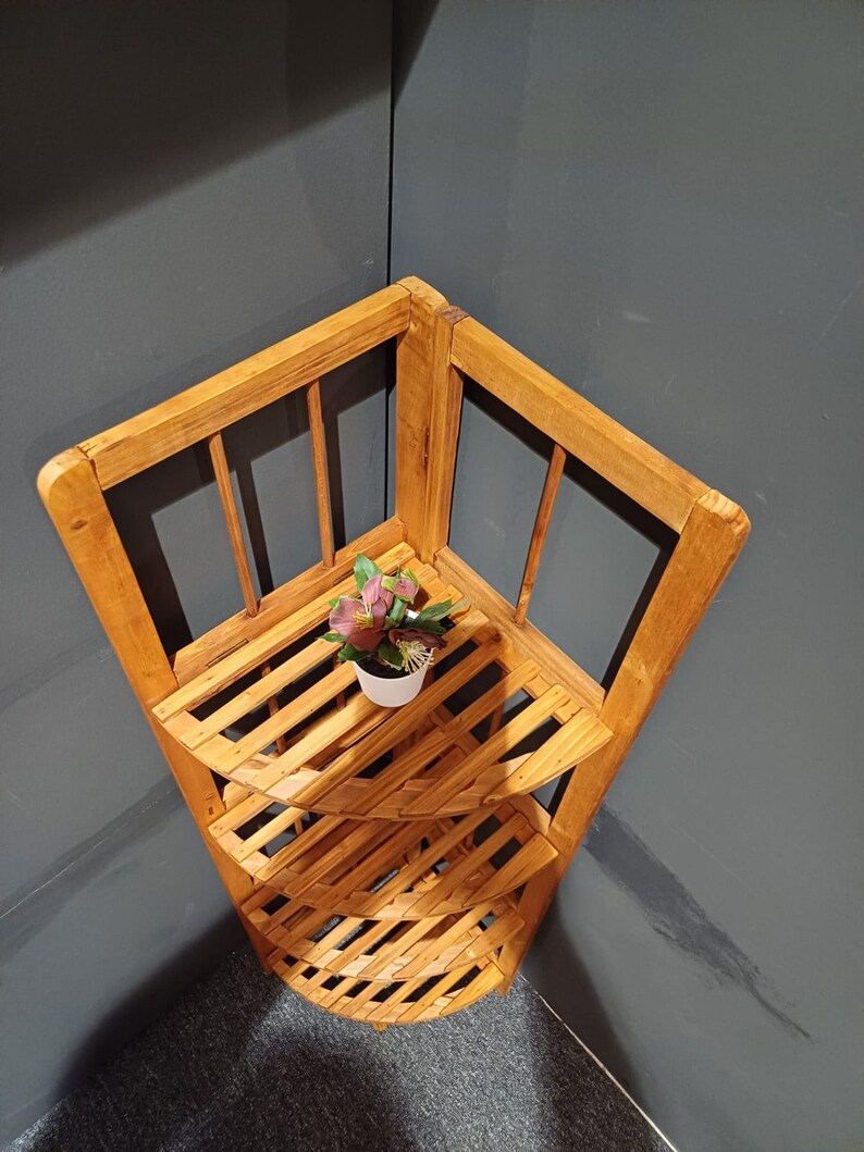 Wooden Corner Shelf, Corner Shelf, Wooden Shelf, Bathroom Shelf - Etsy