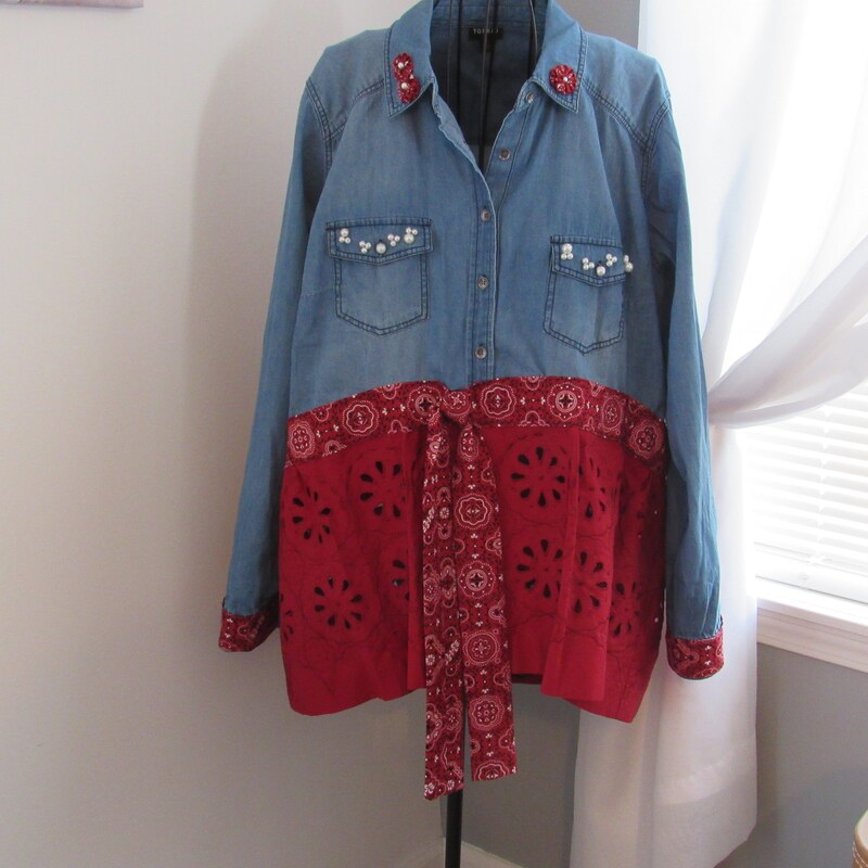 Upcycled Blouse - Etsy