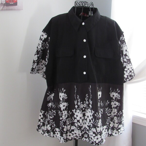 Upcycled Blouse - Etsy