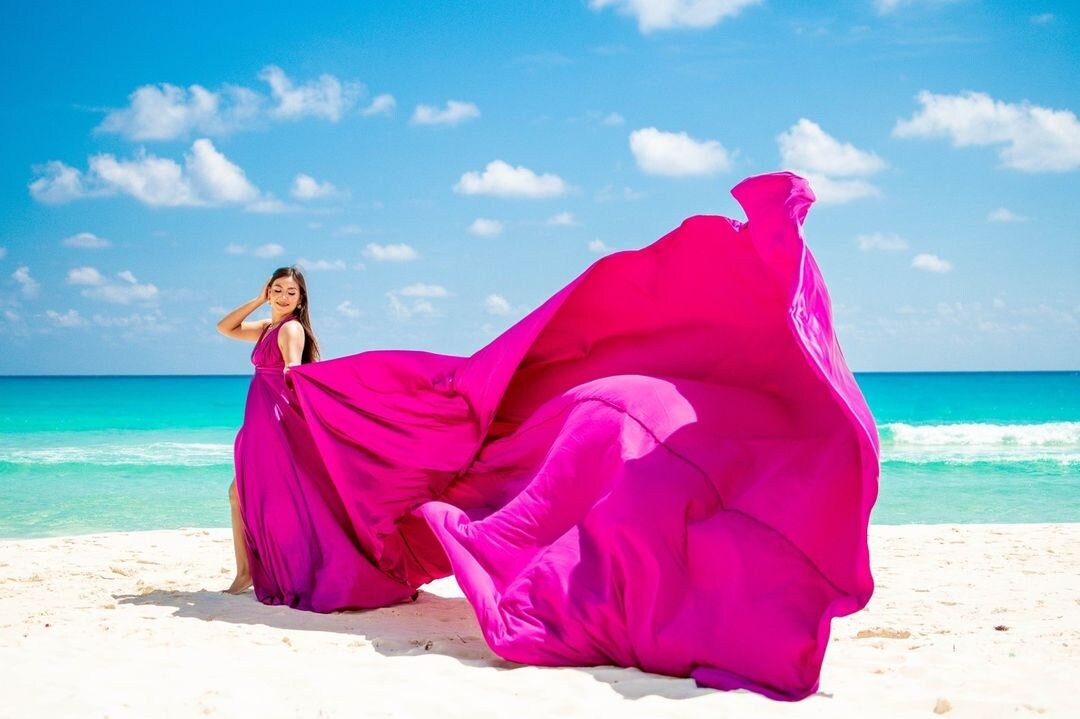 Long Flying Dress Flying Dress for Personalize Long Train Dress ...