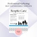 Respite Care Flyer Template, Customizable Respite Care Tear off Flyer ...