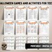 Spooky Fun for Teens - Halloween Games Bundle, Printable Halloween ...
