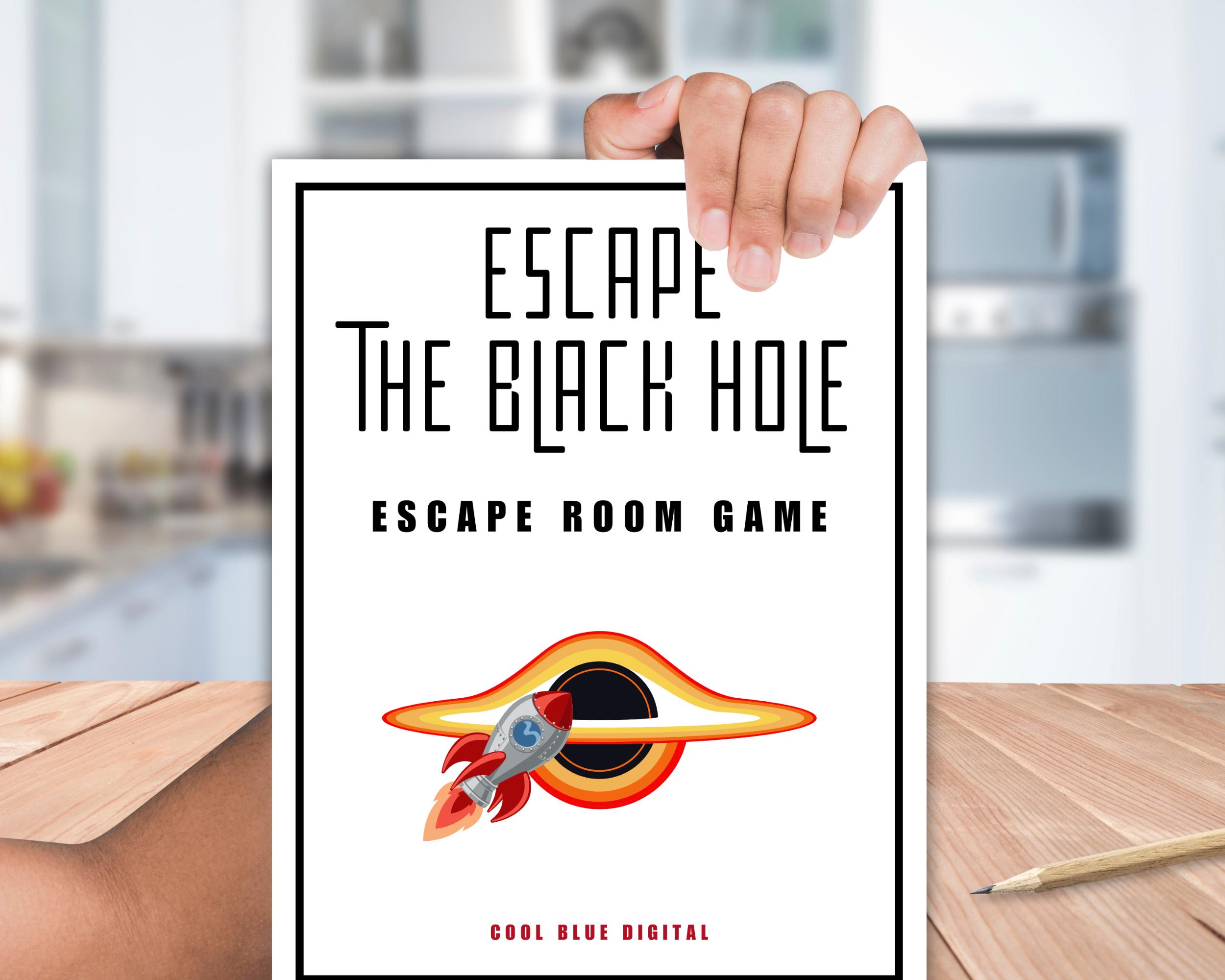 Space Theme Escape Room Printable Game for Teens and Tweens, Fun Space ...