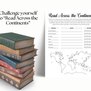 Get Ready to Read: Bundle for Book Reading Challenges, Printable Book ...