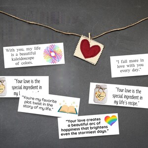Heartfelt Declarations: Printable Love Notes for Couples - 30 Days of ...