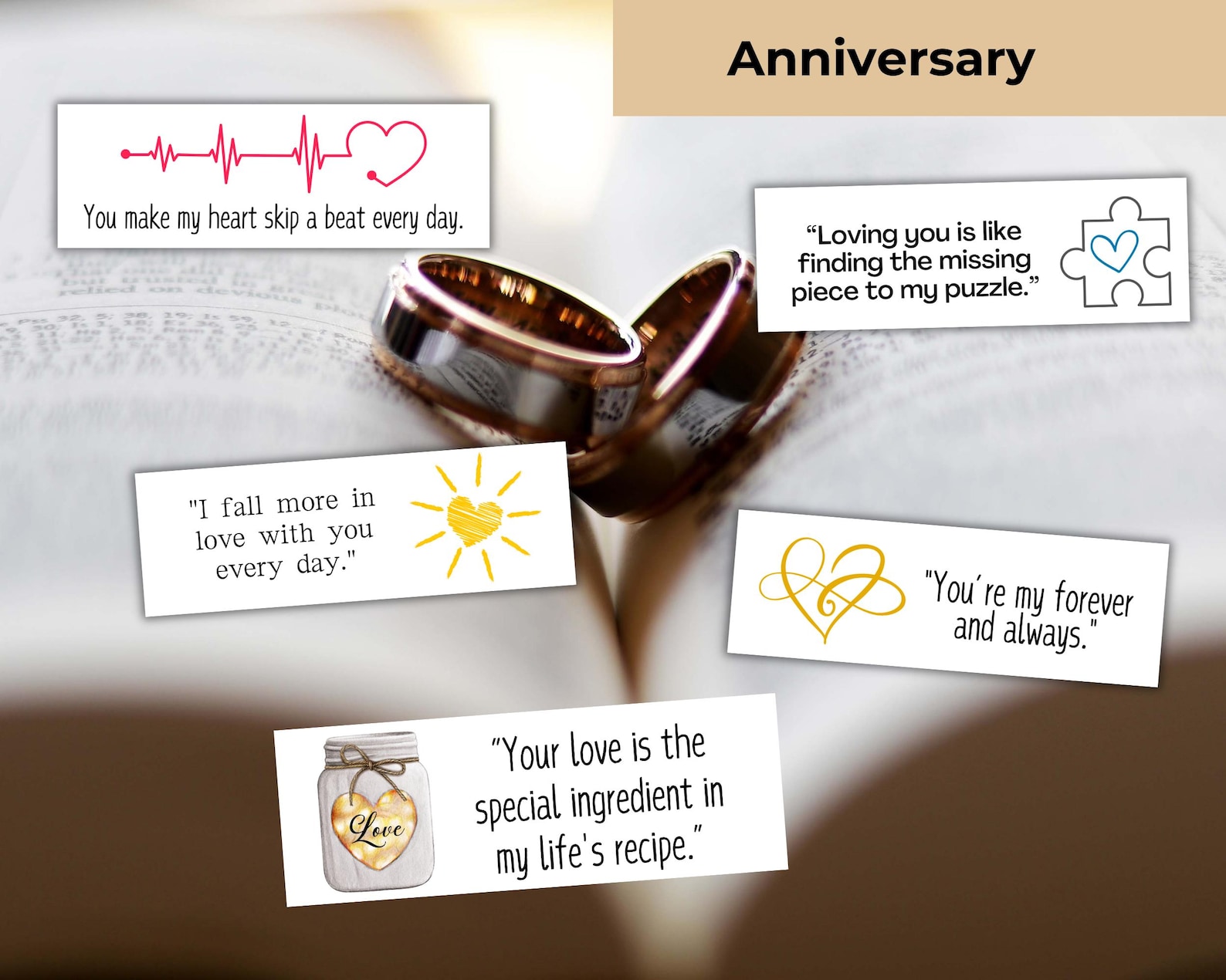 Heartfelt Declarations: Printable Love Notes for Couples - 30 Days of ...