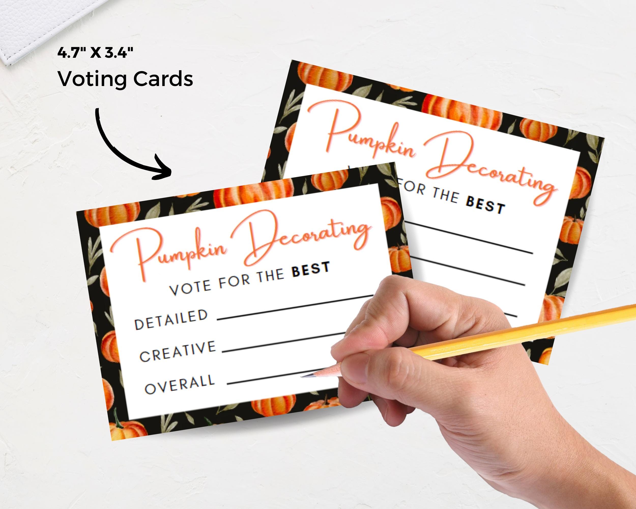 Ultimate Pumpkin Contest Kit: Printable Ballots & Certificates ...