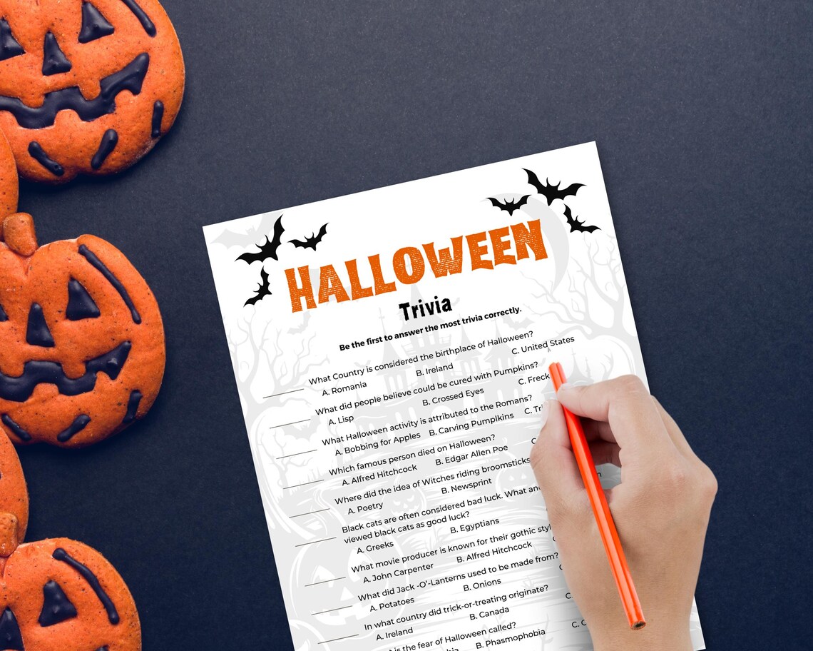 Spooky Halloween Riddles and Jokes Printable Set for Teens, Printable ...