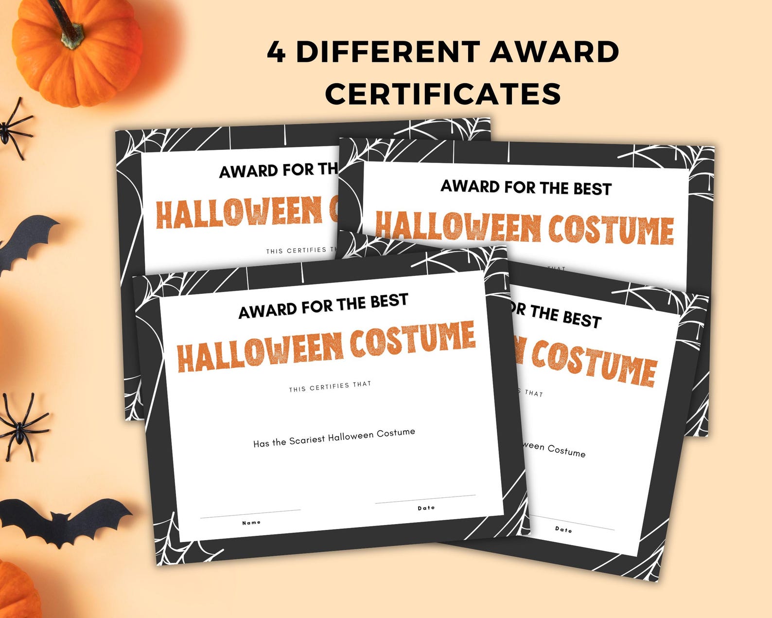 Spooky Party Essentials: Halloween Costume Contest Ballots ...