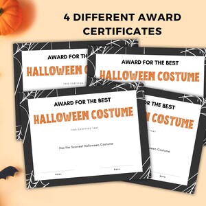 Spooky Party Essentials: Halloween Costume Contest Ballots ...
