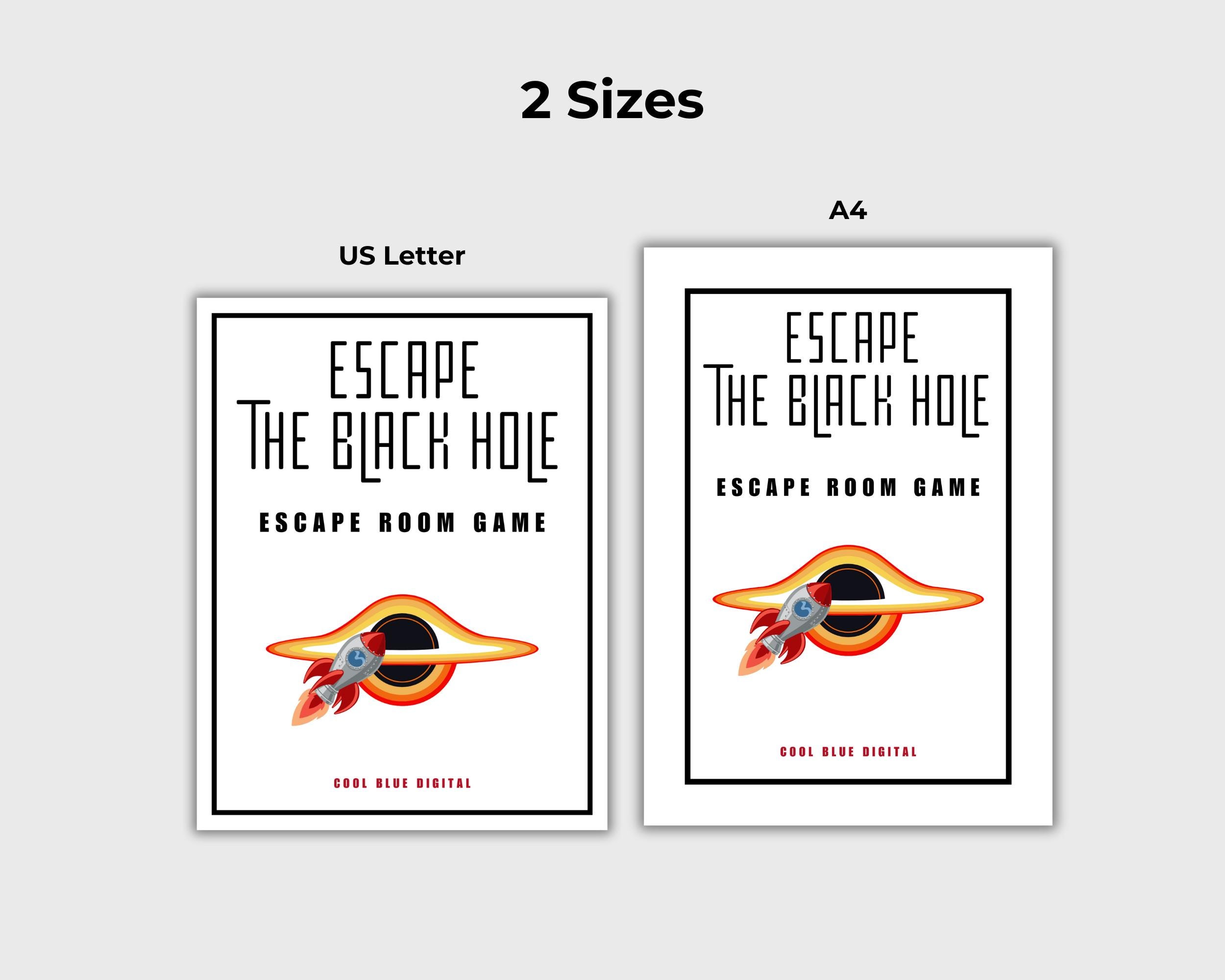 Space Theme Escape Room Printable Game for Teens and Tweens, Fun Space ...