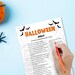 Spooky Halloween Riddles and Jokes Printable Set for Teens, Printable ...