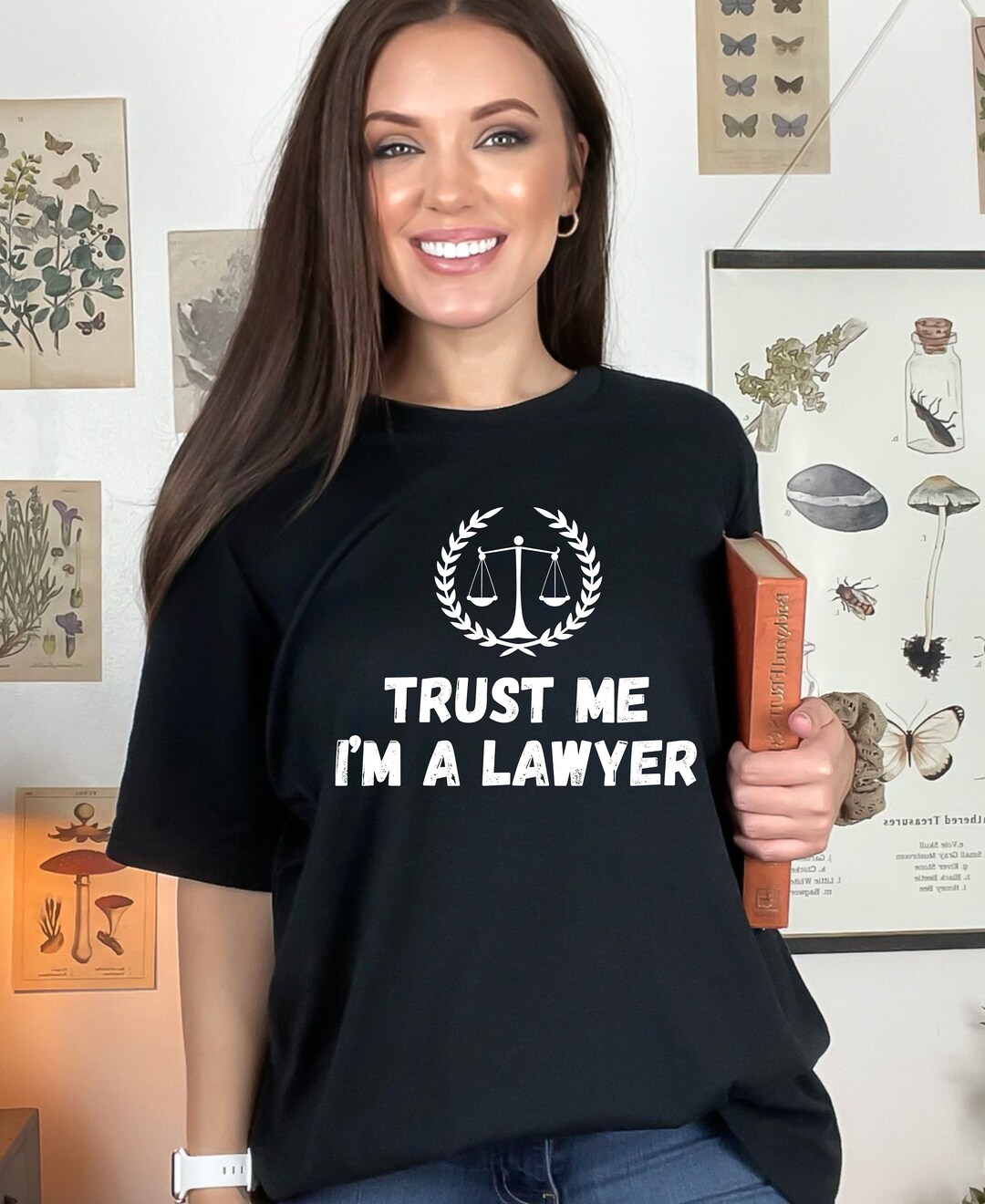 Funny Lawyer Shirt Attorney Tee Law School Grad Gifts Legal Profession ...