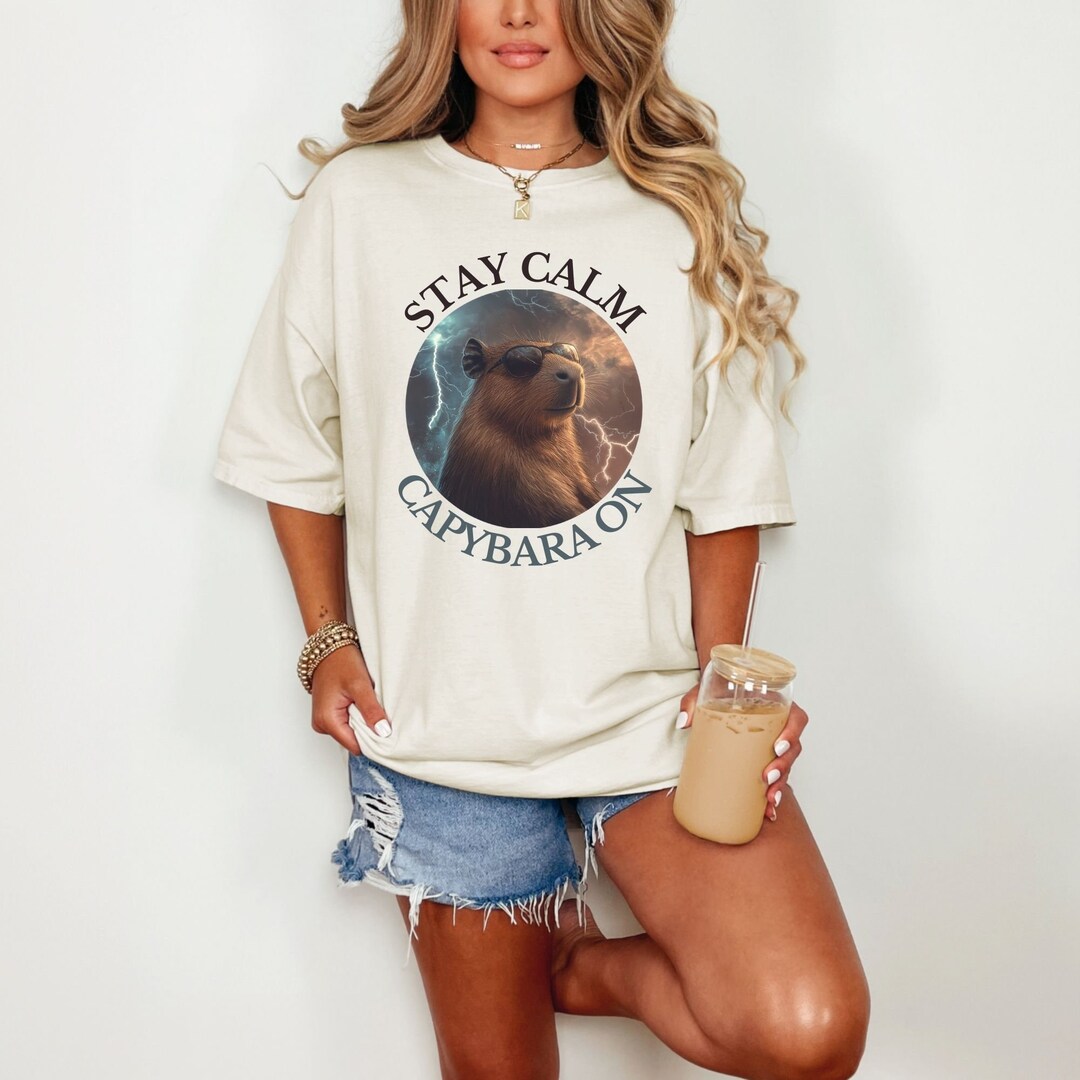 Capybara Shirt, Capybara T Shirt,funny Cappy Tee,funny Capybara T Shirt ...