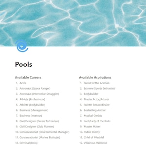 The Sims 4 Notion Dashboard - Etsy