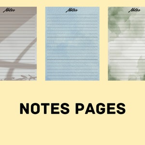 Packing Checklist, Notes, Editable, Printable, Template, Vacation ...
