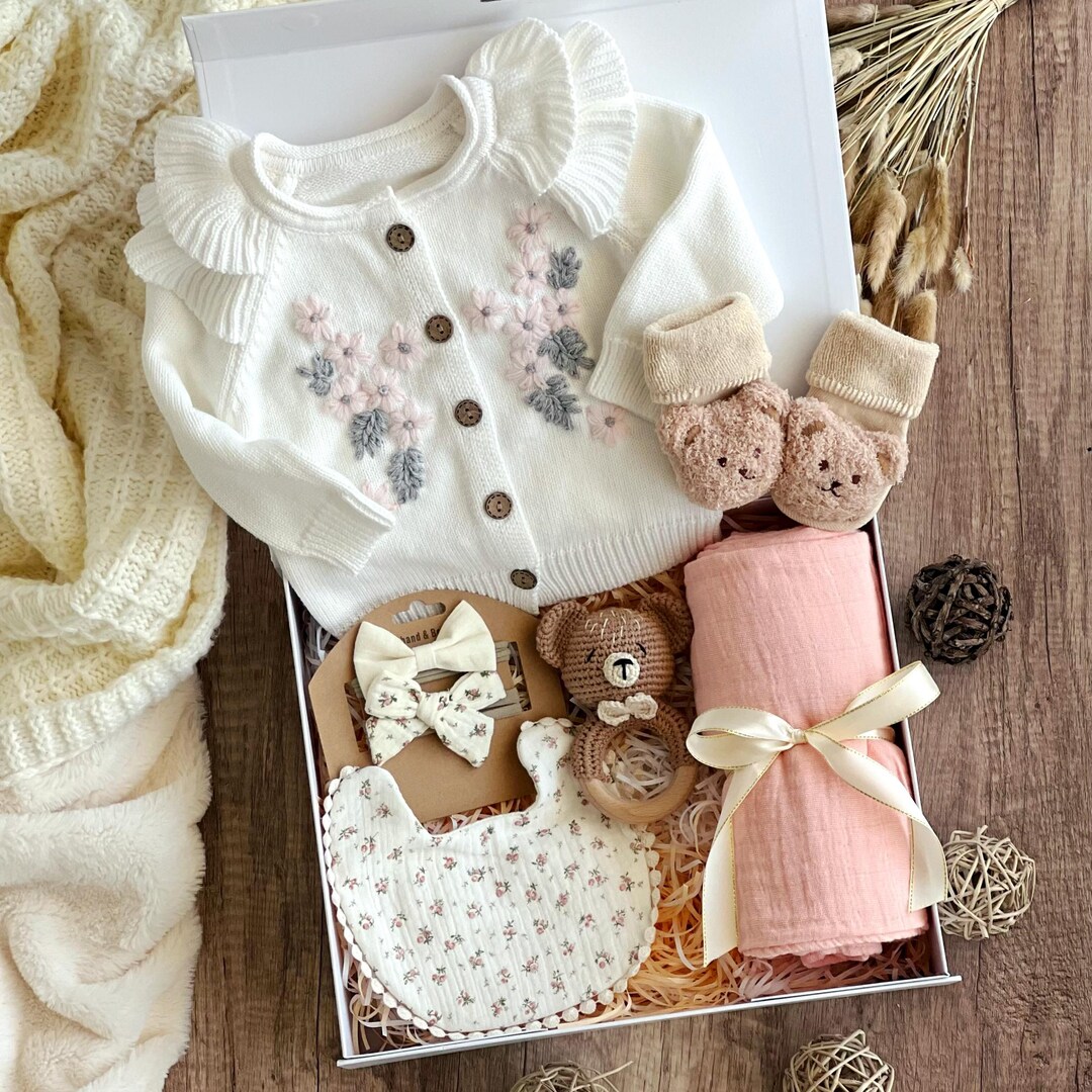 Baby Gift Box, First Birthday Gift, Baby Gift Basket, Coworker Baby ...