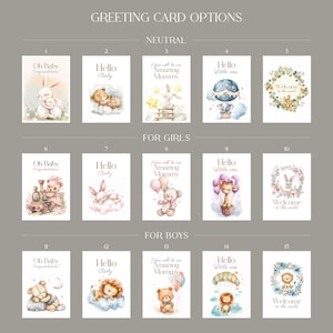 Baby Girl Gift, Baby Shower Gift, Baby Gift Box, Personalized Card ...