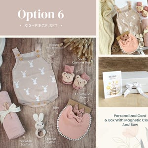 Baby Gift Box, Baby Shower Gift Box, Baby Gift Box Set, Baby Girl ...