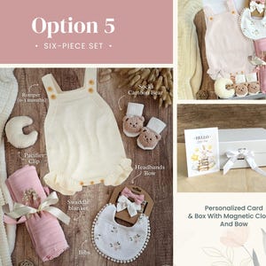 Baby Gift Box, Baby Shower Gift Box, Baby Gift Box Set, Baby Girl ...