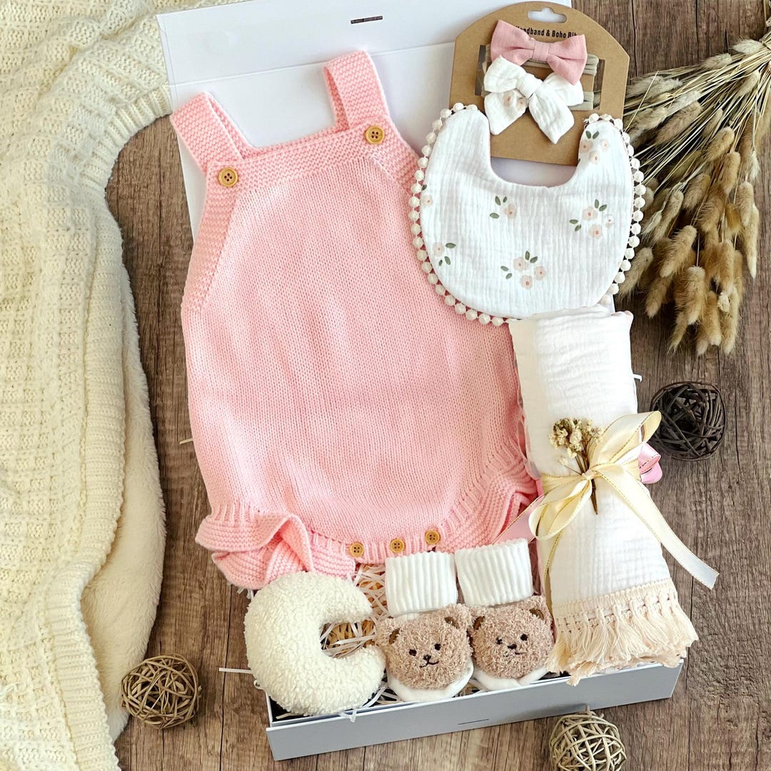 New Mom Gift, Baby Shower Gift, Baby Girl Gift, Newborn Gift Box ...