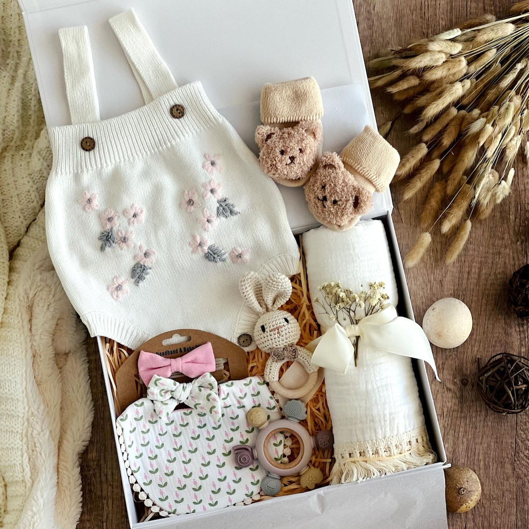 Baby Gift Box, First Birthday Gift, Baby Gift Basket, Coworker Baby ...