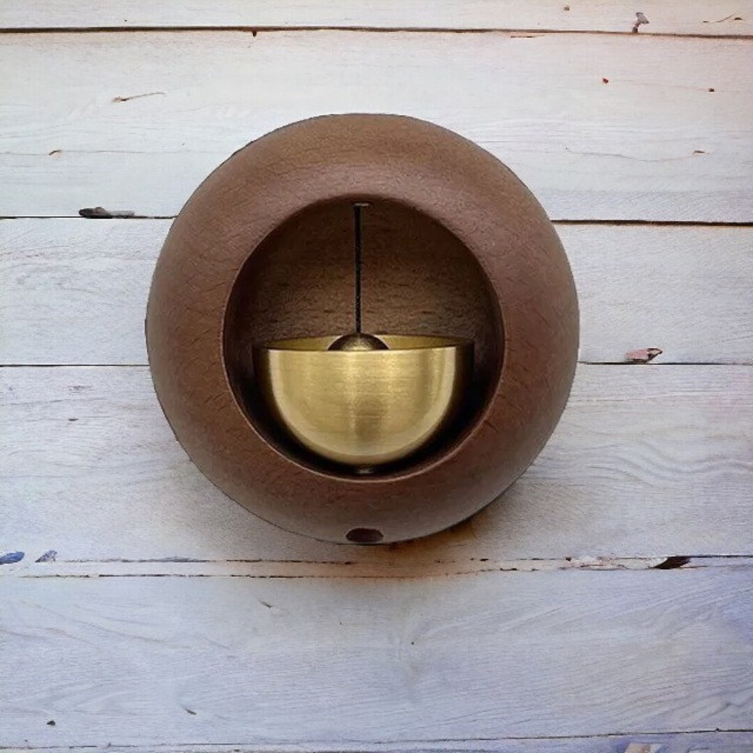 Entrance Wooden Doorbell Wind Chimes Creative Entrance Door Bell Hand ...