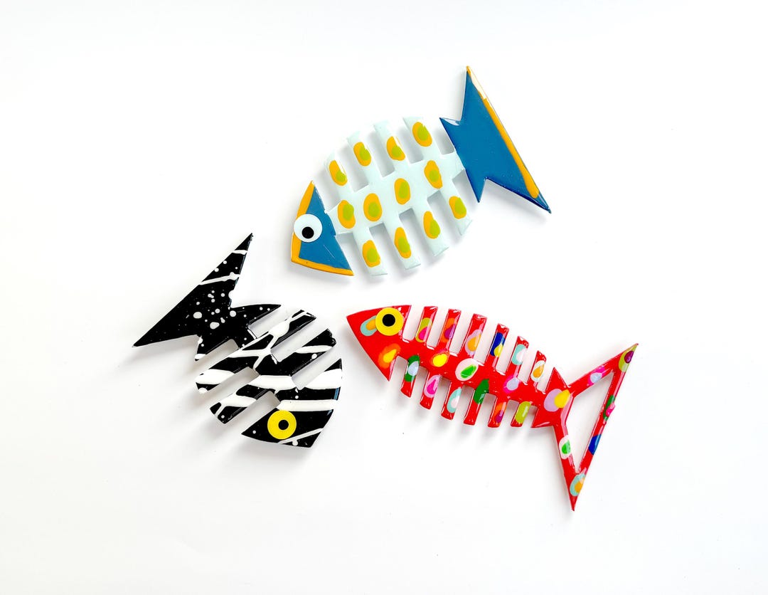 It's the BESTIES Collection! Colorful, Unique, and Artsy Friends Fish ...