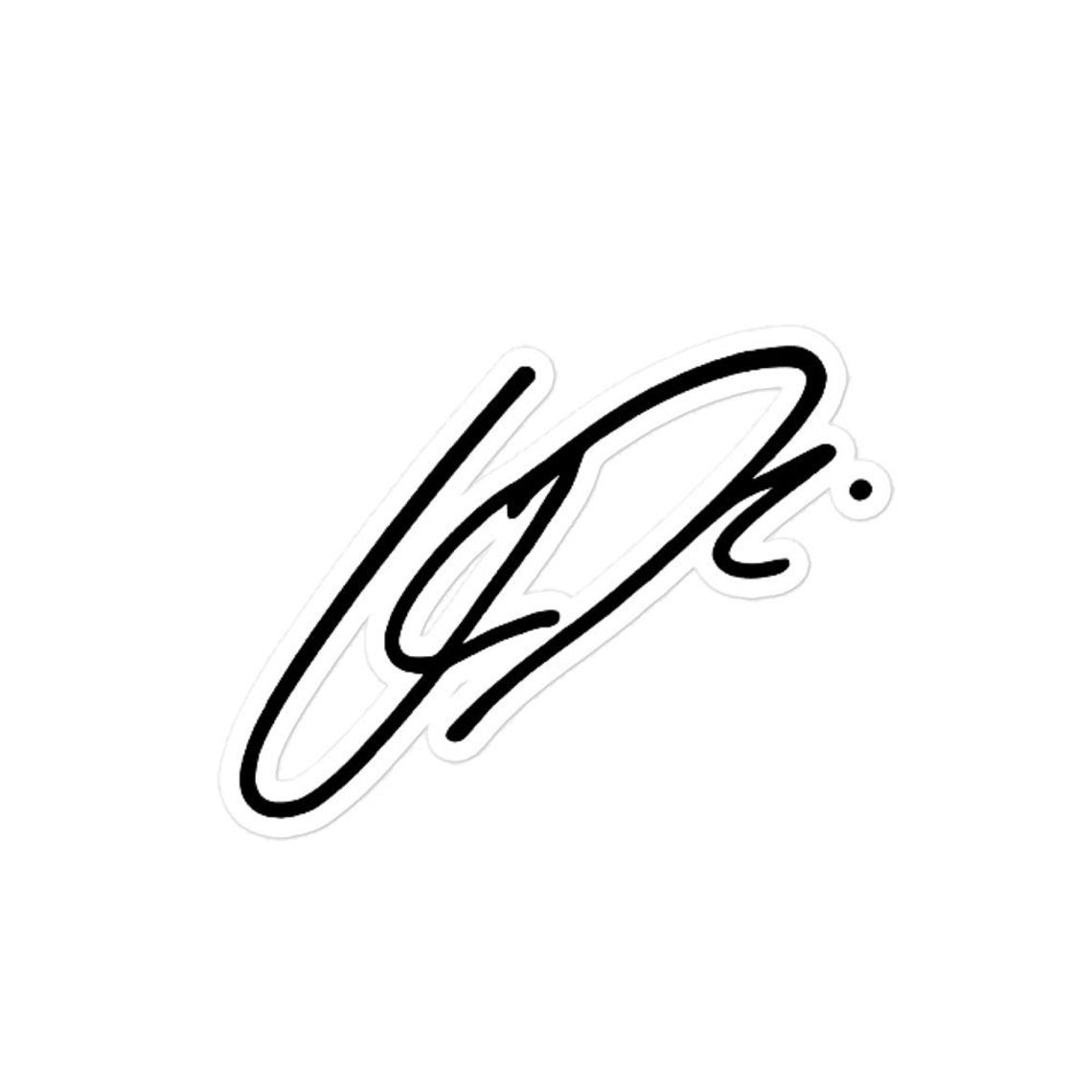 Charlie Kirk Signature Sticker - Etsy