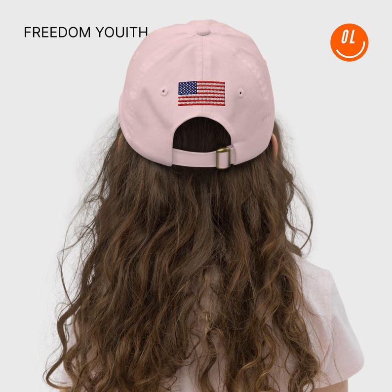 Youth Charlie Kirk Freedom Baseball Cap - Etsy