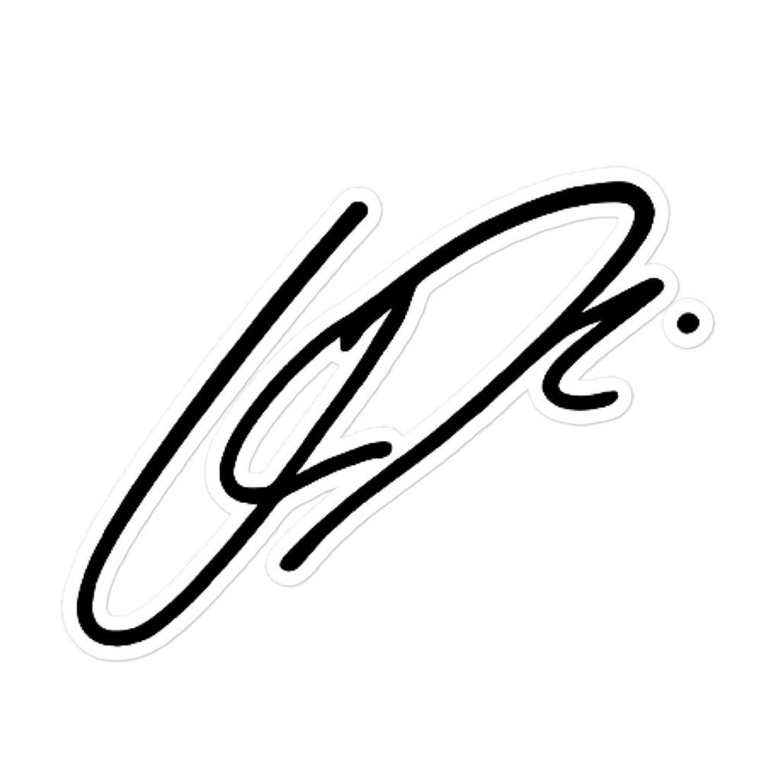 Charlie Kirk Signature Sticker - Etsy