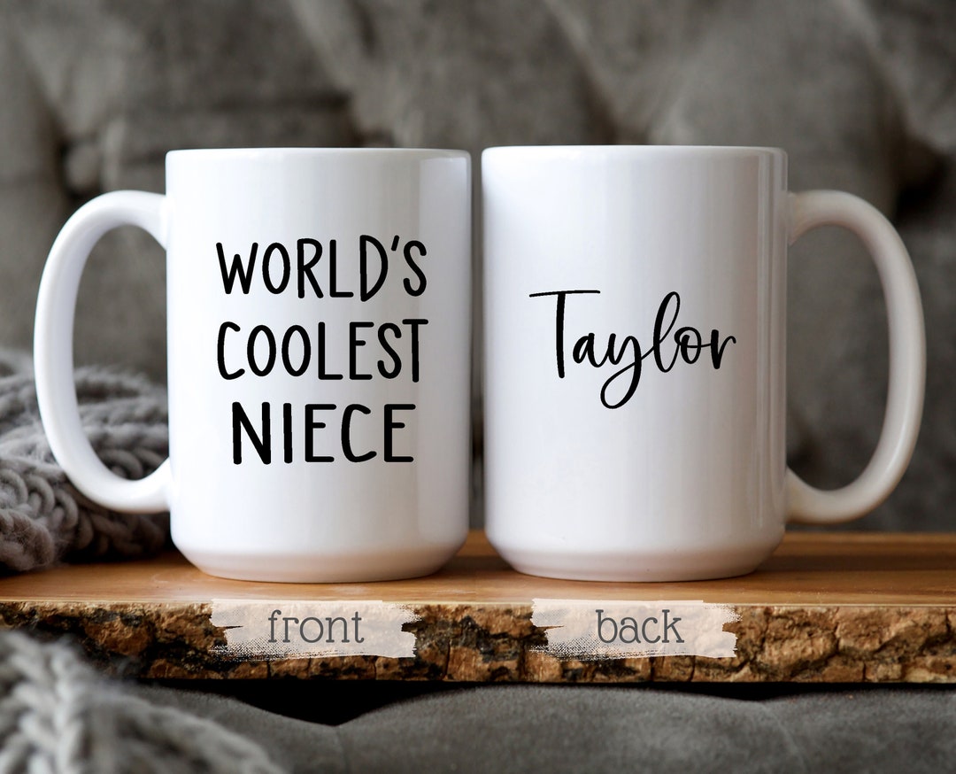 World's Coolest Niece Mug Personalized Gift for Niece Birthday Mug Gift ...