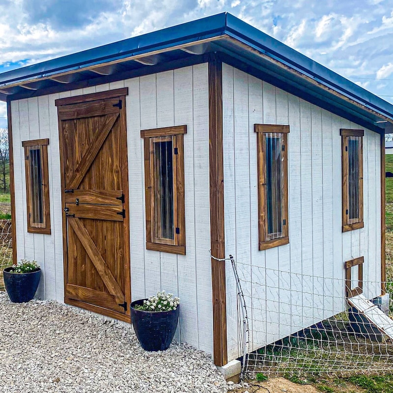 Chicken Coop 10 Chicken - Etsy